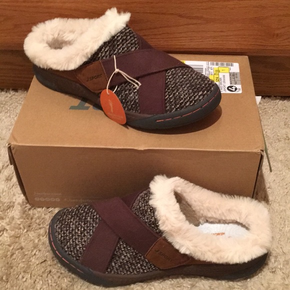 JSport by Jambu | Shoes | Nwt Jsport By Jambu Co Brown Clogs Shoes 6 ...